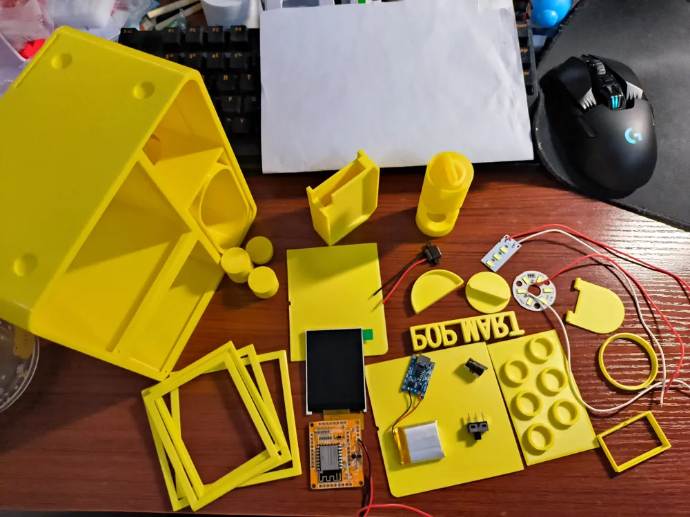 Popmart Popmart Miniature Gacha Machine by 空山云影 MakerWorld: Download ...