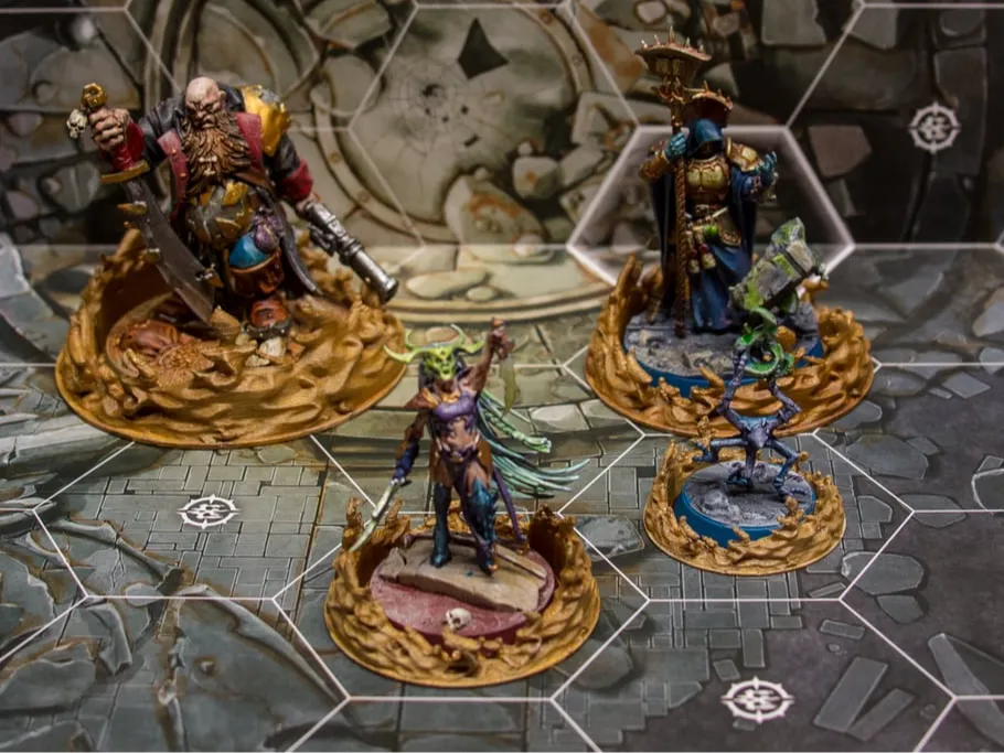 Warhammer Underworlds inspired bases Remixed by Joerg - MakerWorld