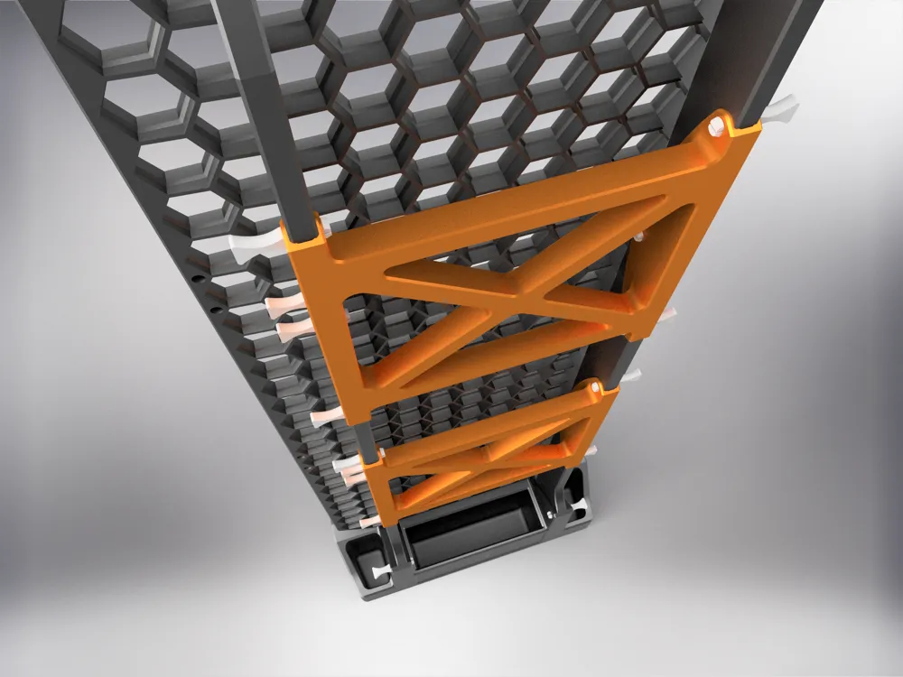 Arc Connector Upgrade for KYZ HSW Display Stand L Remixed by KYZ Design ...