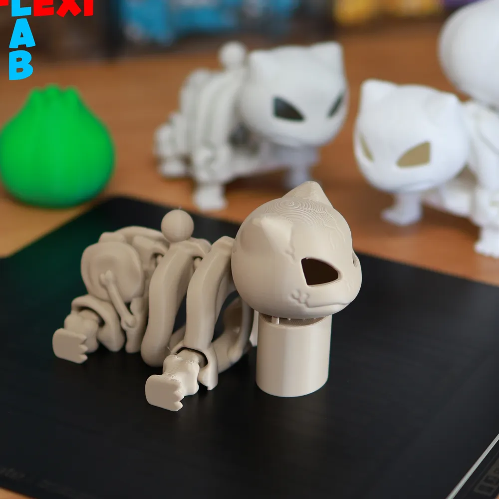 Flexi Pokemon Bulbasaur Dino Skeleton by FlexiLAB MakerWorld: Download ...