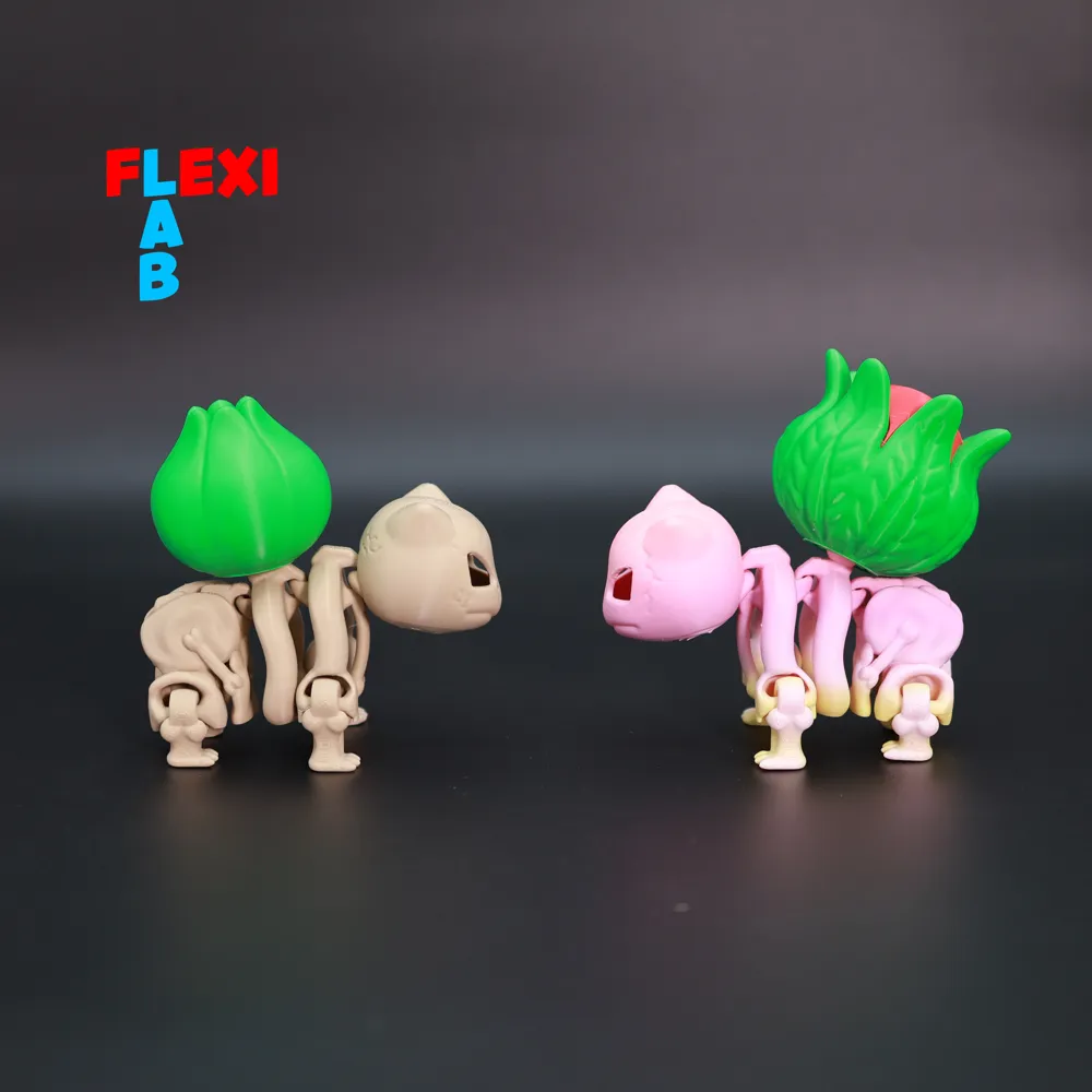Flexi Pokemon Bulbasaur Dino Skeleton by FlexiLAB MakerWorld: Download ...