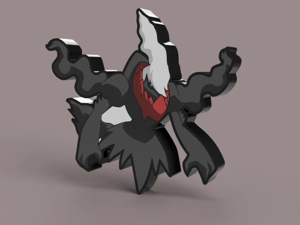 Darkrai Lightbox - Free 3D Print Model - MakerWorld