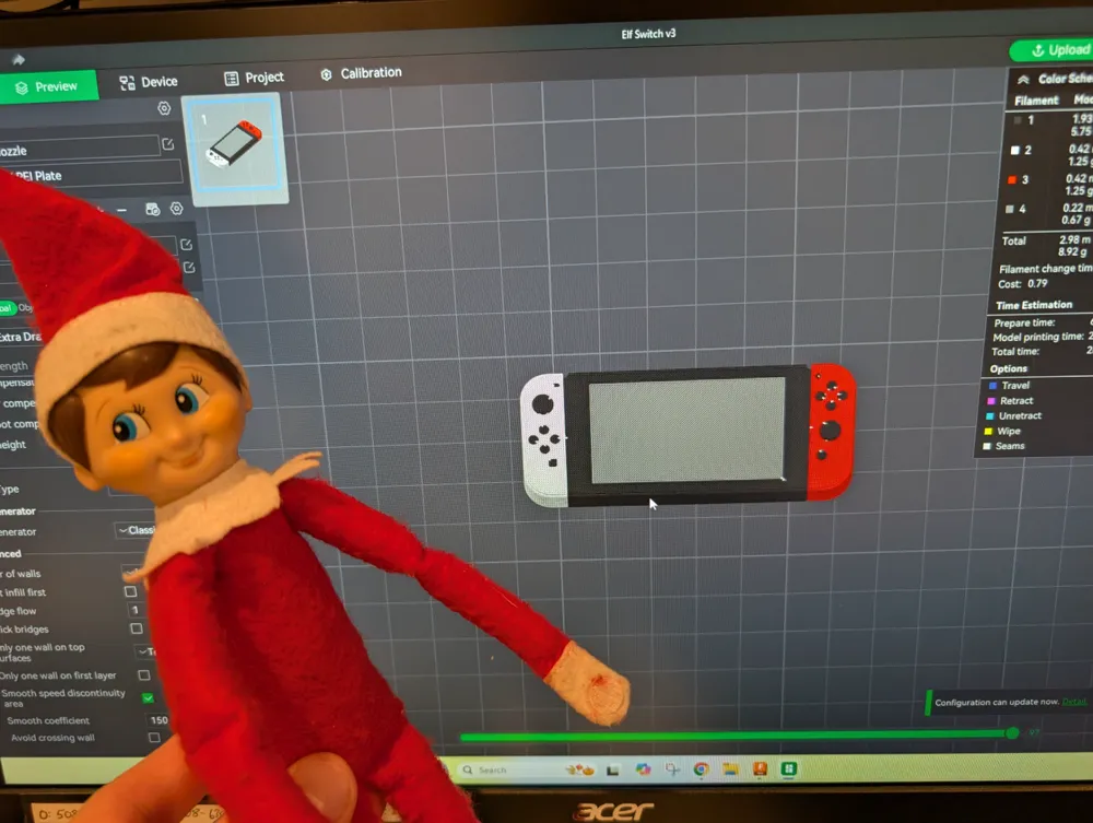 Original Elf Nintendo Switch Console by hermanjc MakerWorld: Download ...