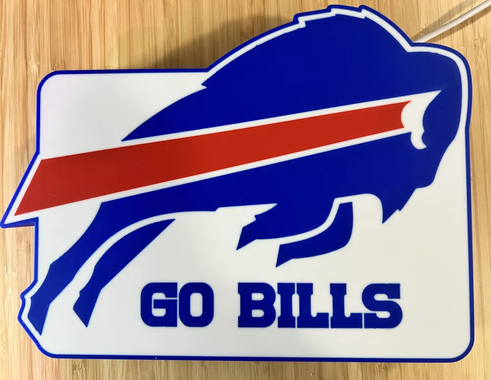 Buffalo Bills Lightbox - Go Bills! by ctaloi MakerWorld: Download Free ...