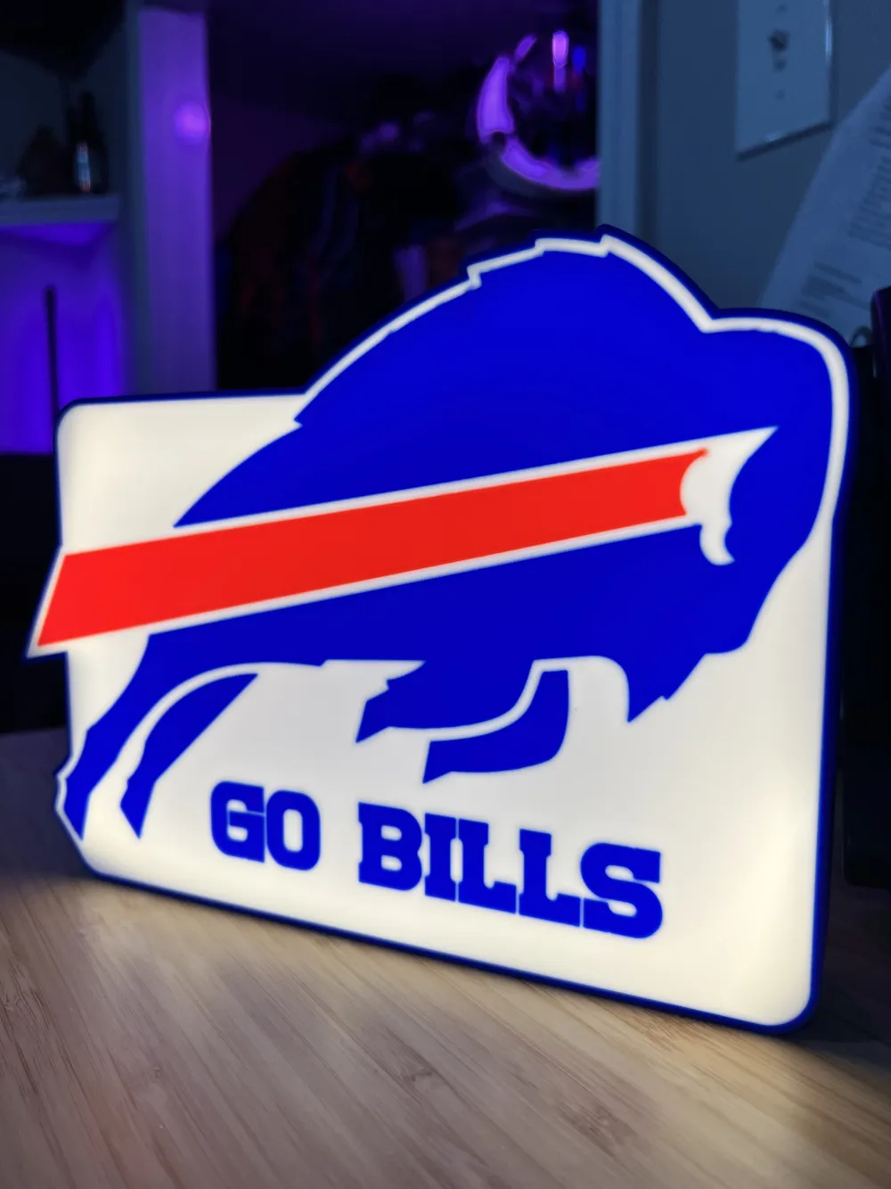 Buffalo Bills Lightbox - Go Bills! by ctaloi MakerWorld: Download Free ...