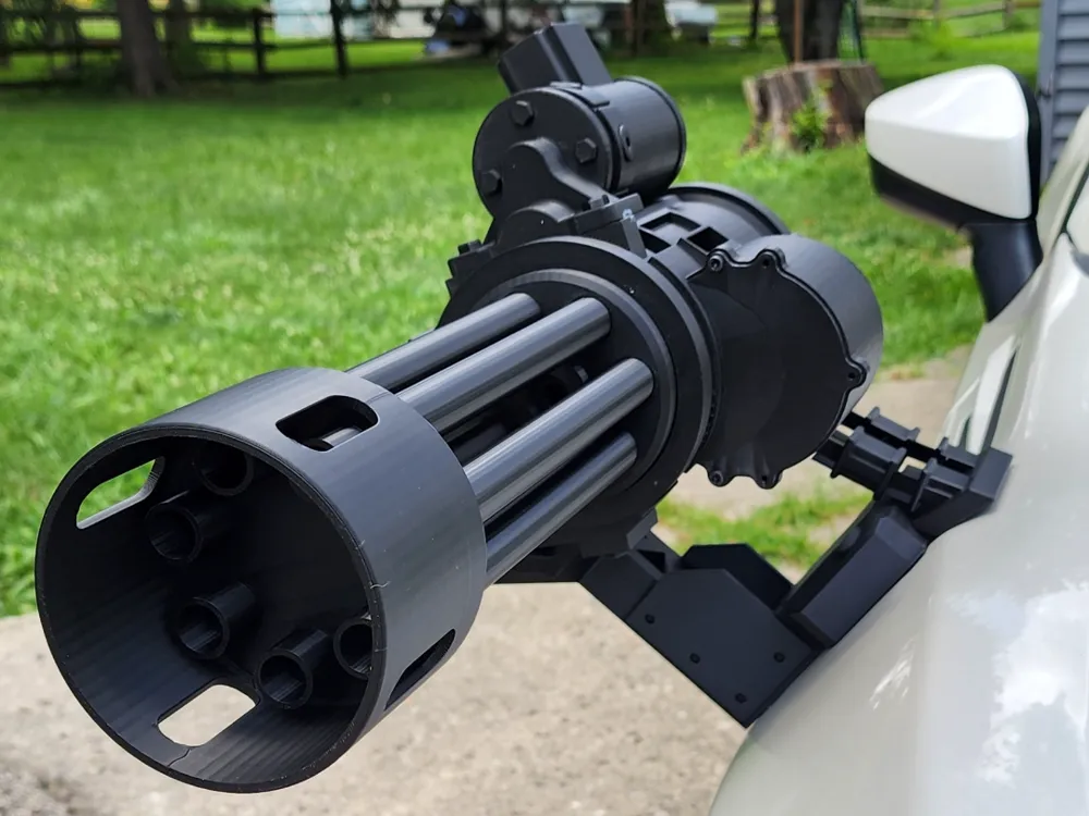 M134 Minigun - Magnetic Mount V1 by Hotcup & Co. MakerWorld: Download ...