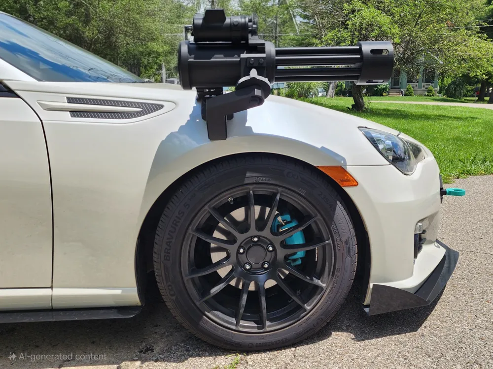 M134 Minigun - Magnetic Mount V1 by Hotcup & Co. MakerWorld: Download ...