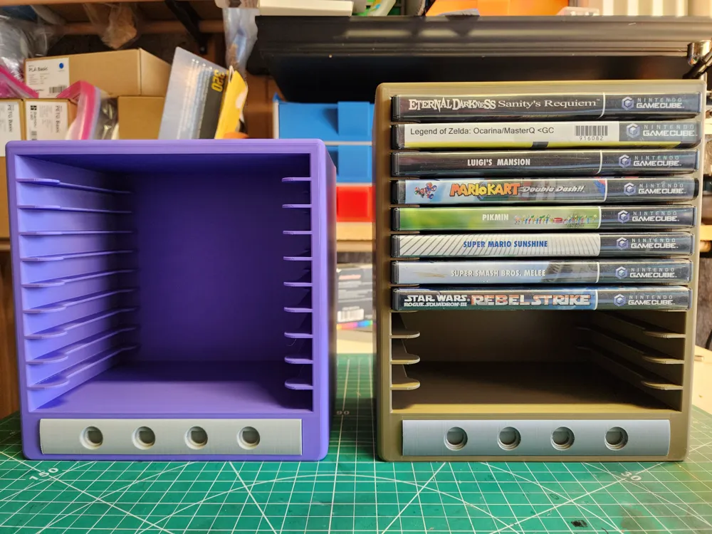 GameCube Game Display V2 by DrDugong MakerWorld: Download Free 3D Models