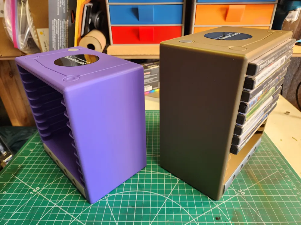 GameCube Game Display V2 - Free 3D Print Model - MakerWorld