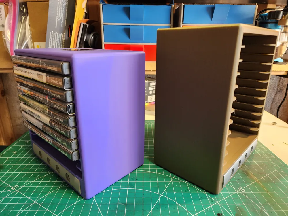 GameCube Game Display V2 - Free 3D Print Model - MakerWorld