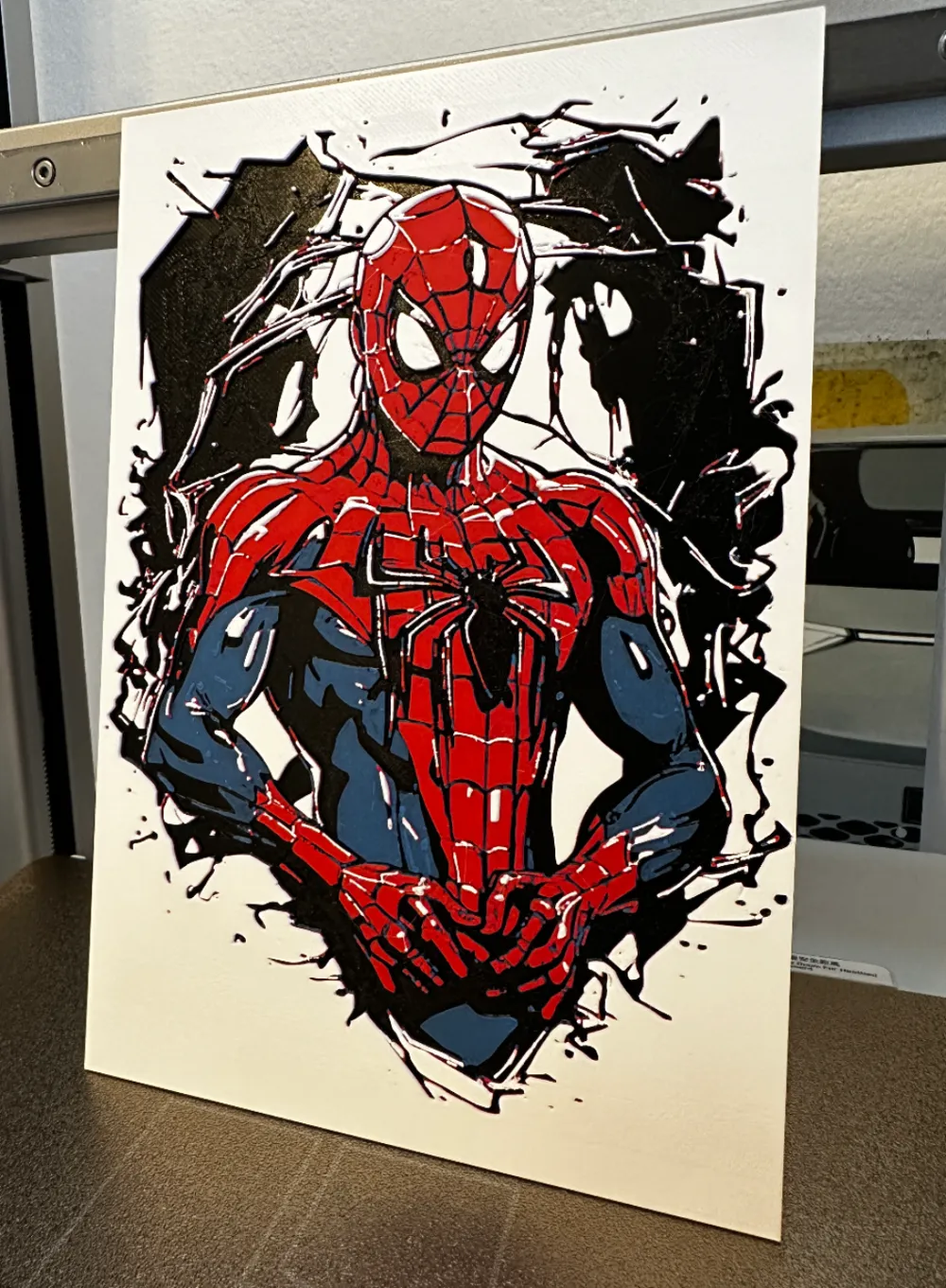 Spider-Man Hueforge by 3D KAIZEN - MakerWorld