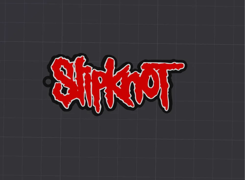 slipknot keyring by cruse2382 - MakerWorld