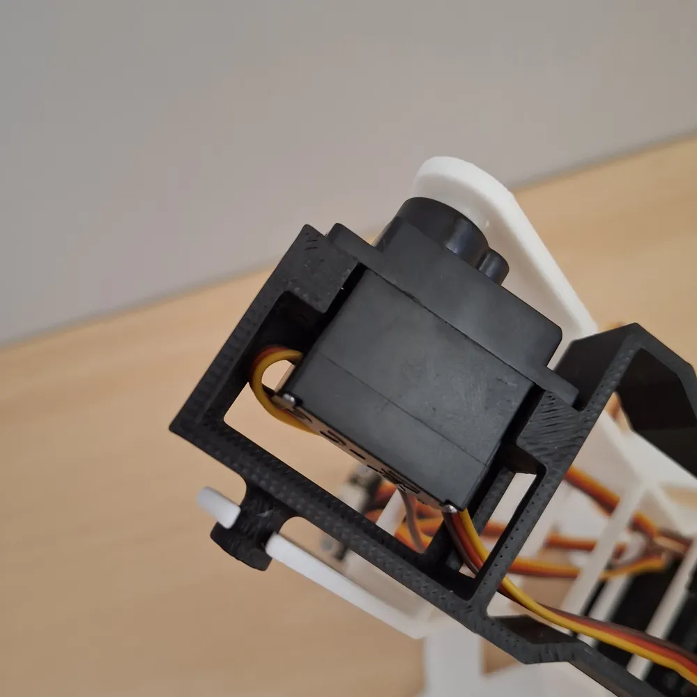 Servo Mini Arm V2 - CyberBrick - Free 3D Print Model - MakerWorld