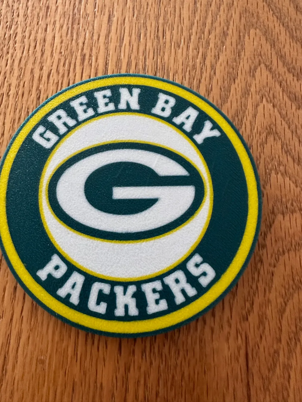 Green Bay Packers Coaster Set by TJSlayer MakerWorld: Download Free 3D ...