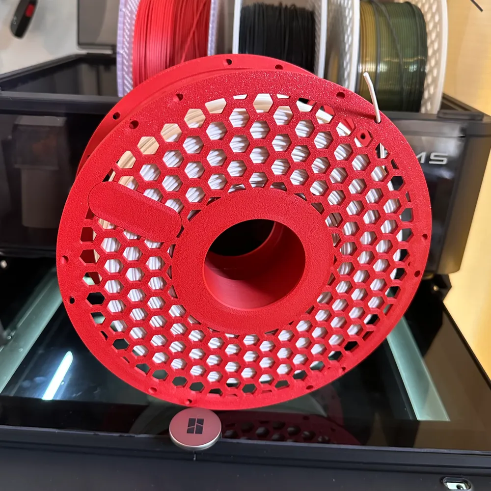 Improved Bambu Labs Spool Holder by Blizzard Remixed by Pelted - MakerWorld