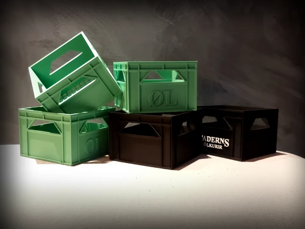 Classic Can Crate, (Without Text) Remixed by Sandholm - MakerWorld