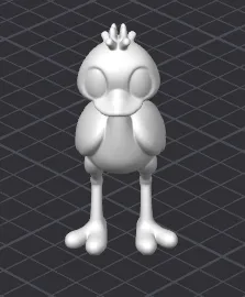 Mitch The Ostrich - Print Mon 3D Animal Creature by MintyPrinty ...