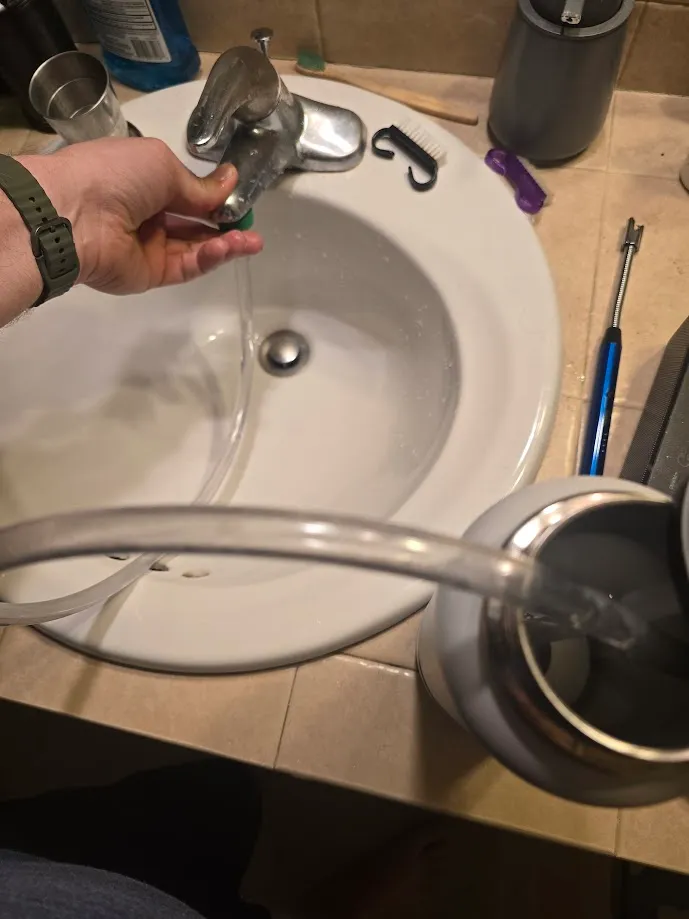 Bathroon sink adapter by ninekay - MakerWorld