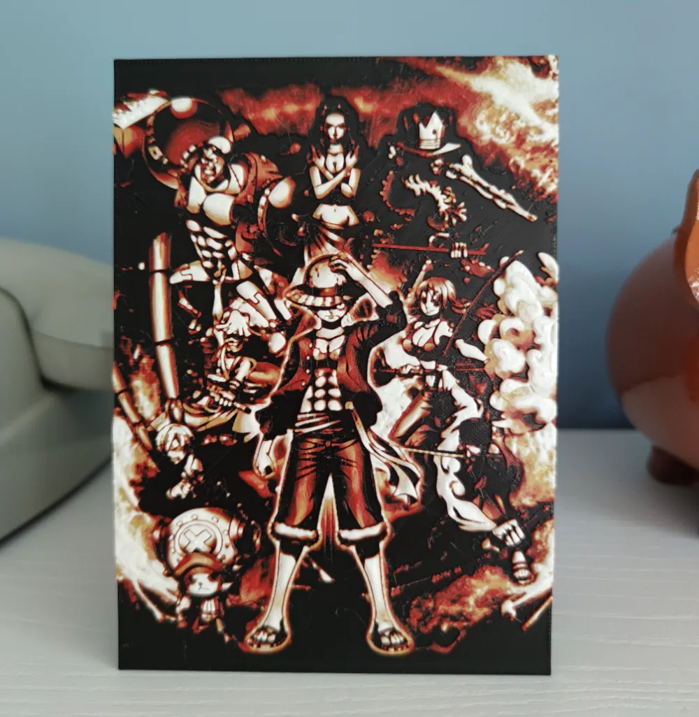 Hueforge One piece by Litolunar - MakerWorld