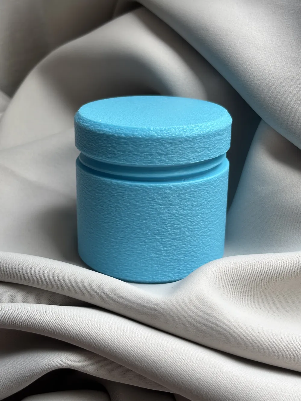 textured frosted functional jar - fuzzy skin - Free 3D Print Model ...