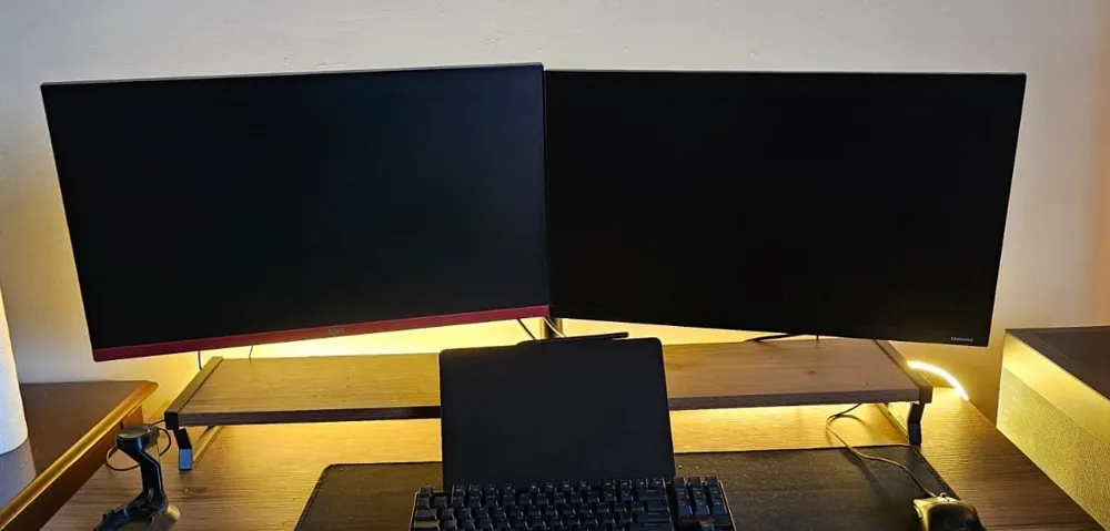 Under monitor riser and organizer by yamanhabra MakerWorld: Download ...