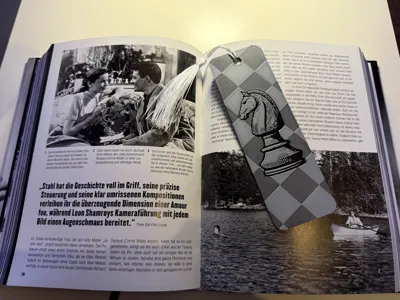 Chess Bookmarks (HueForge) by extrakaese - MakerWorld