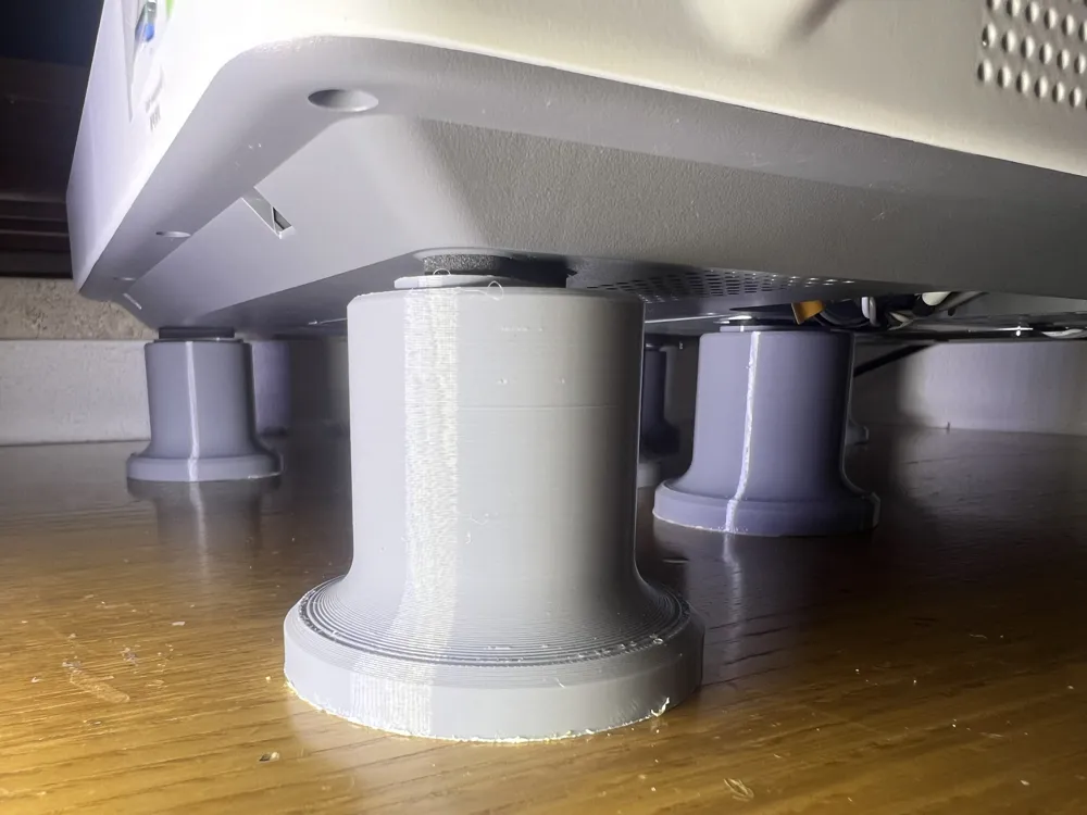 Bambu Lab A1 Elevated Risers - Improved Airflow - Free 3D Print Model ...