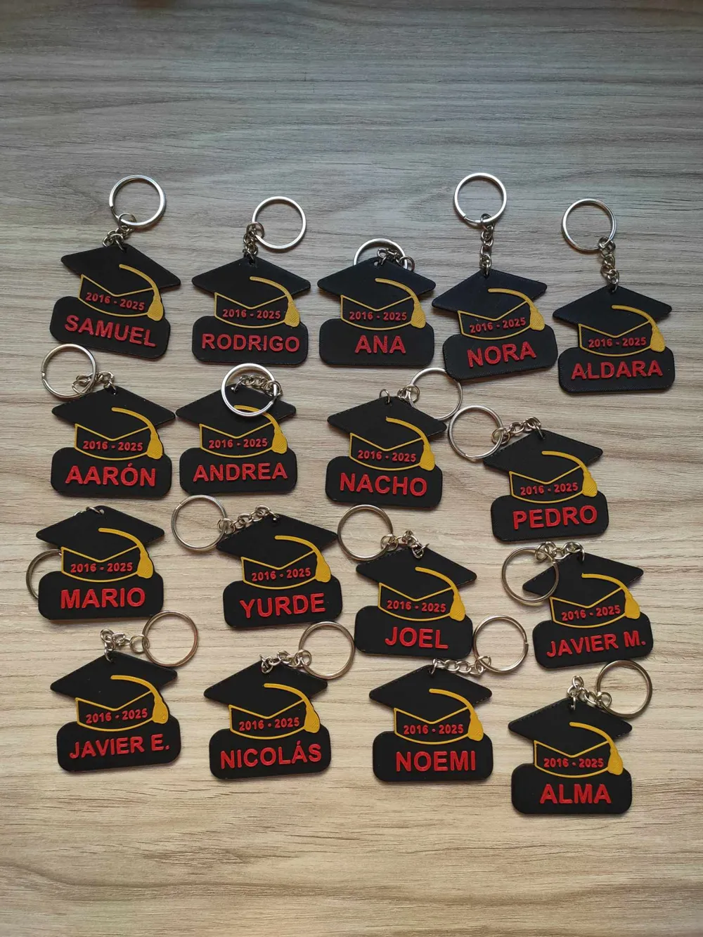 Graduation Cap, Customizable Keychain - Free 3D Print Model - MakerWorld