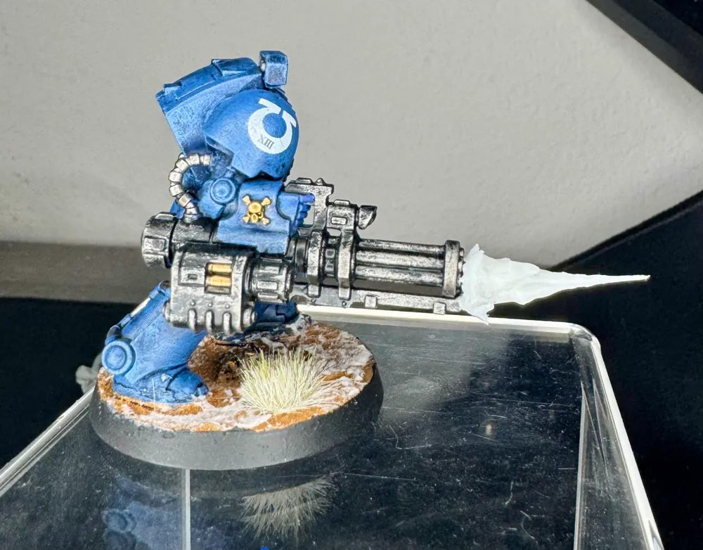 Miniature Gatling Gun Go BRRRRR Effect by LousyLender - MakerWorld