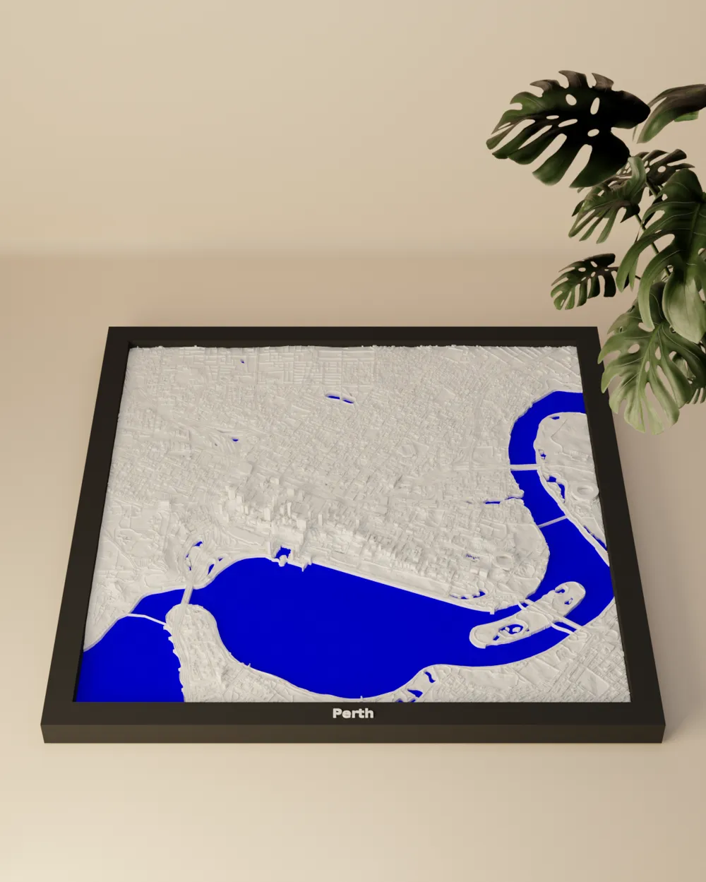 Perth, Australia - 3D Miniature by hgross MakerWorld: Download Free 3D ...