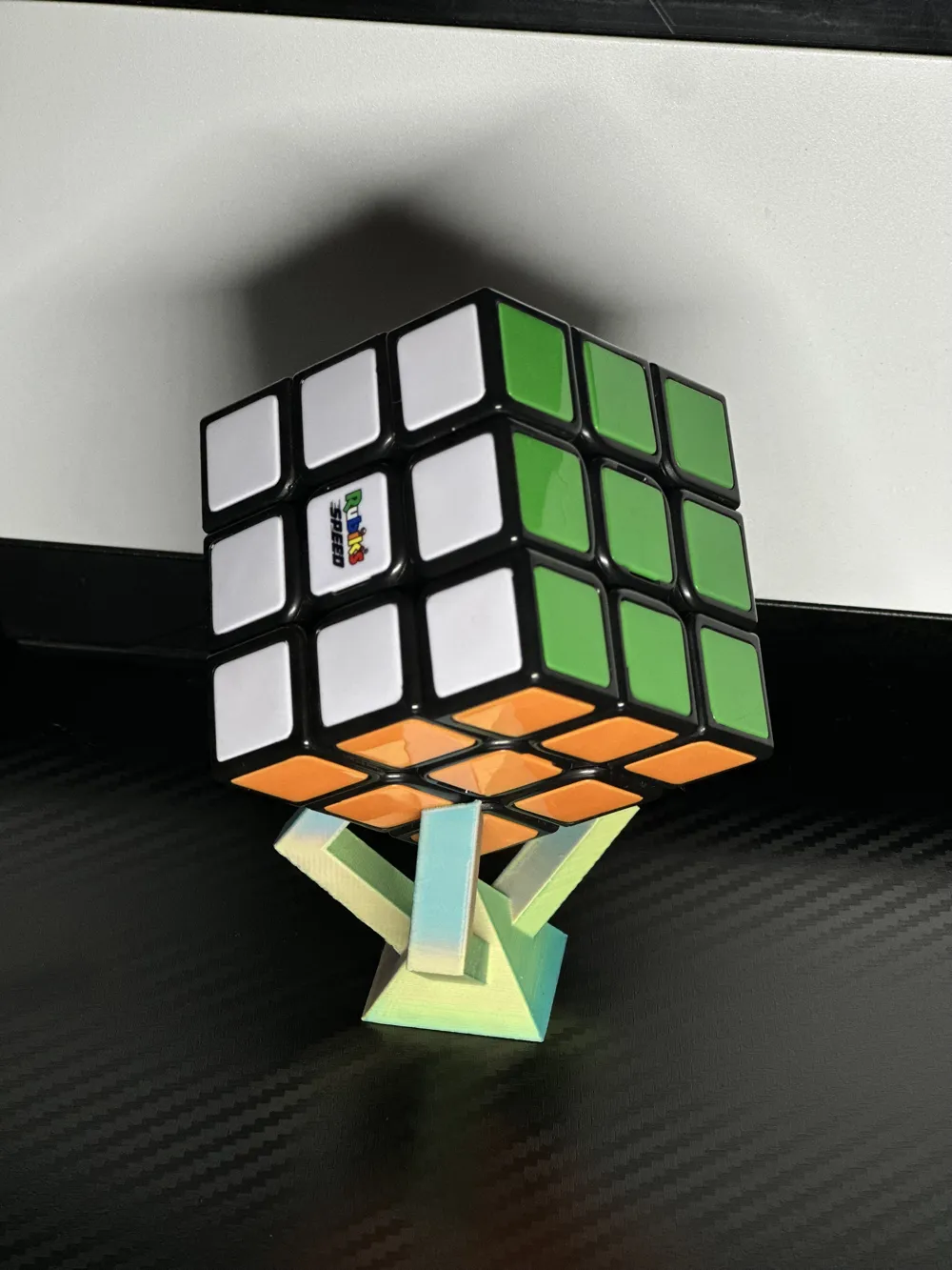 Fast Print Geometric 3x3 Cube Stand - No Supports! - Free 3D Print ...
