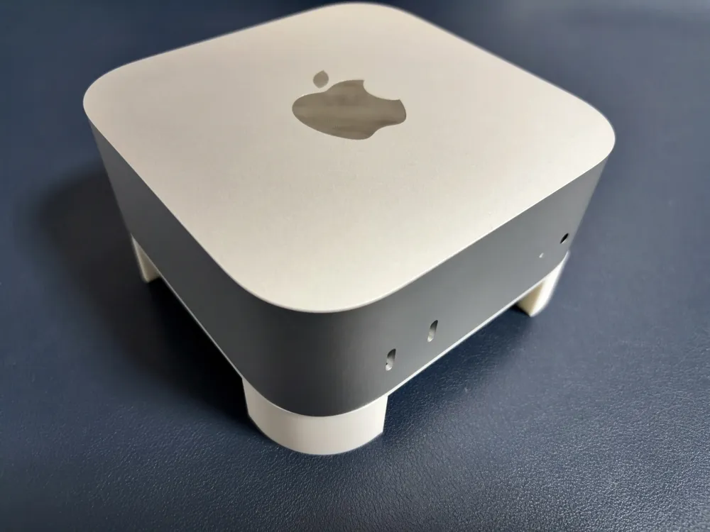 M4 Mac Mini Simple Stand - Free 3D Print Model - MakerWorld