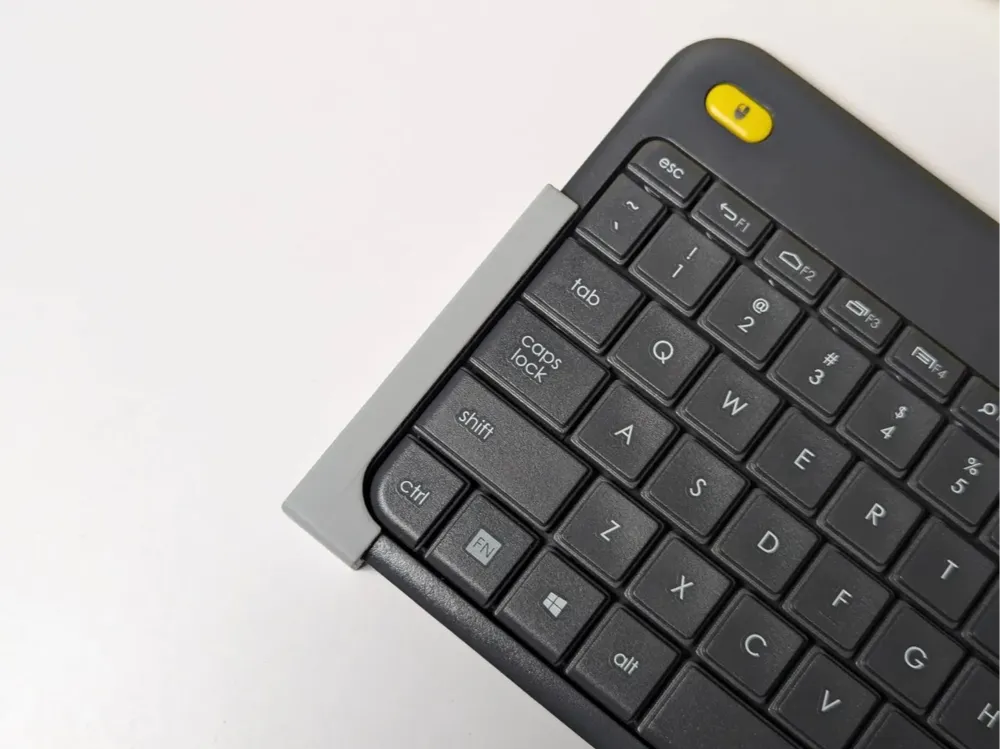 Logitech K400+ keyboard holder by Melkin - MakerWorld