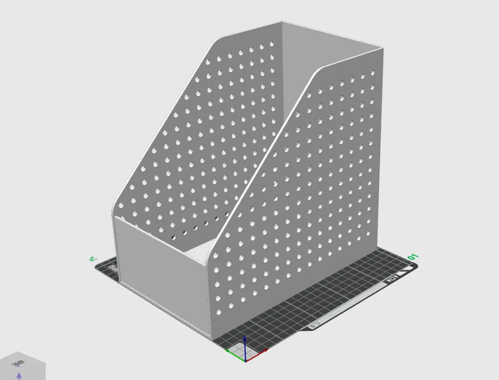 Desktop Bookends - With Pegboard - Free 3D Print Model - MakerWorld