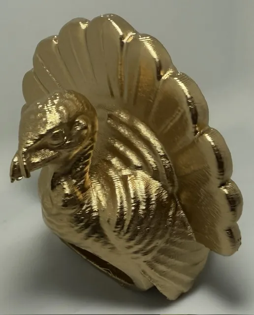 Thanksgiving Turkey Napkin Holder Ring - Free 3D Print Model - MakerWorld