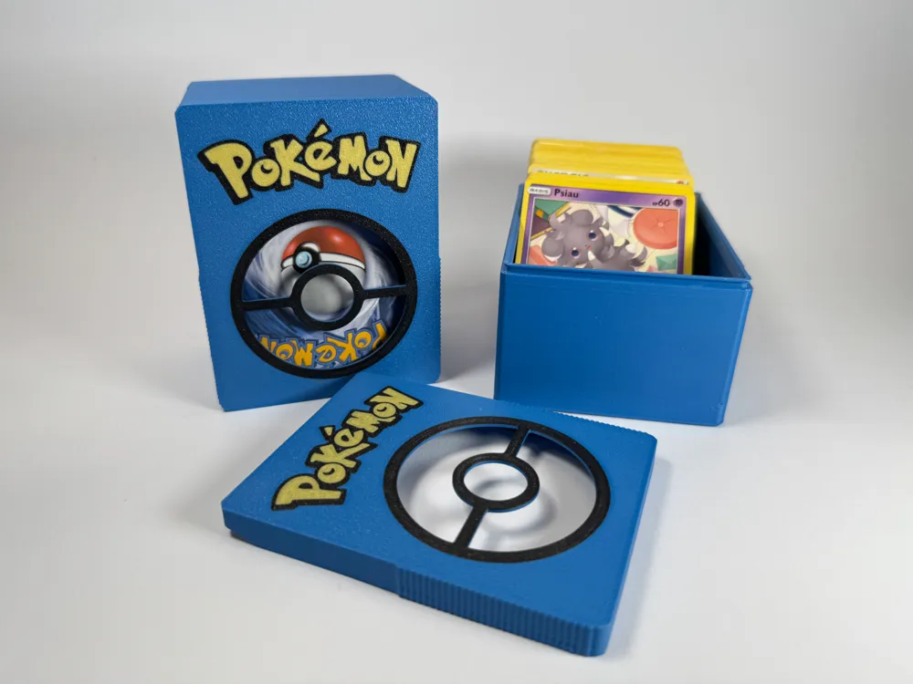 pokemon cardbox - Free 3D Print Model - MakerWorld