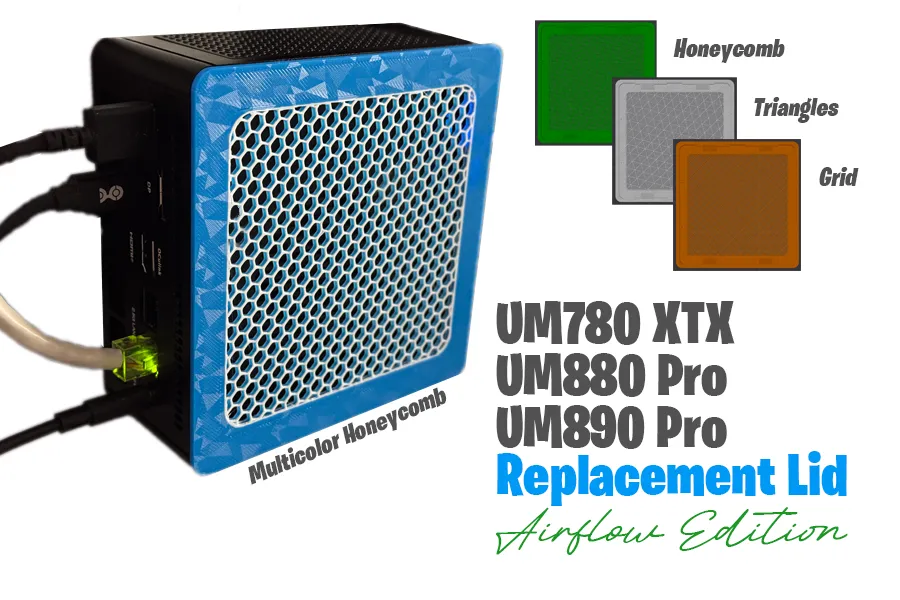 Minisforum Airflow Lid 780 XTX / UM880 / UM890 Pro by im.jackharvest ...