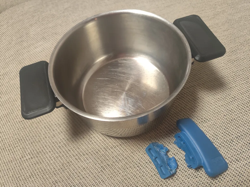 Pot handle for Berndes pots old series. - Free 3D Print Model - MakerWorld