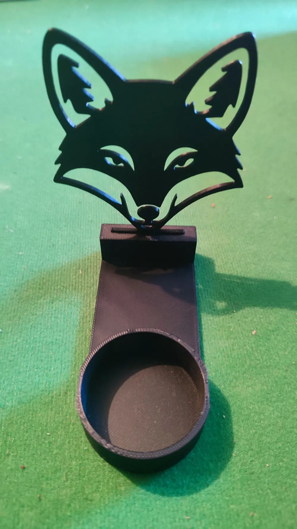 Shadow Art - Black Fox - Free 3D Print Model - MakerWorld