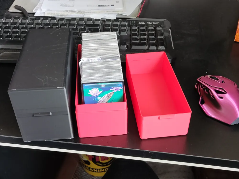 Simple Trading Card Bulk Storage by Brice MakerWorld: Download Free 3D ...