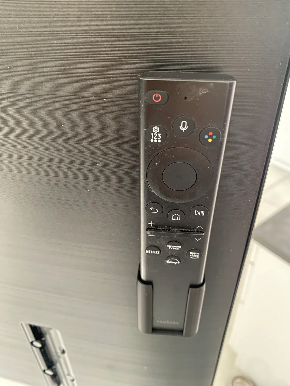 Samsung remote control holder for back of TV - Free 3D Print Model ...