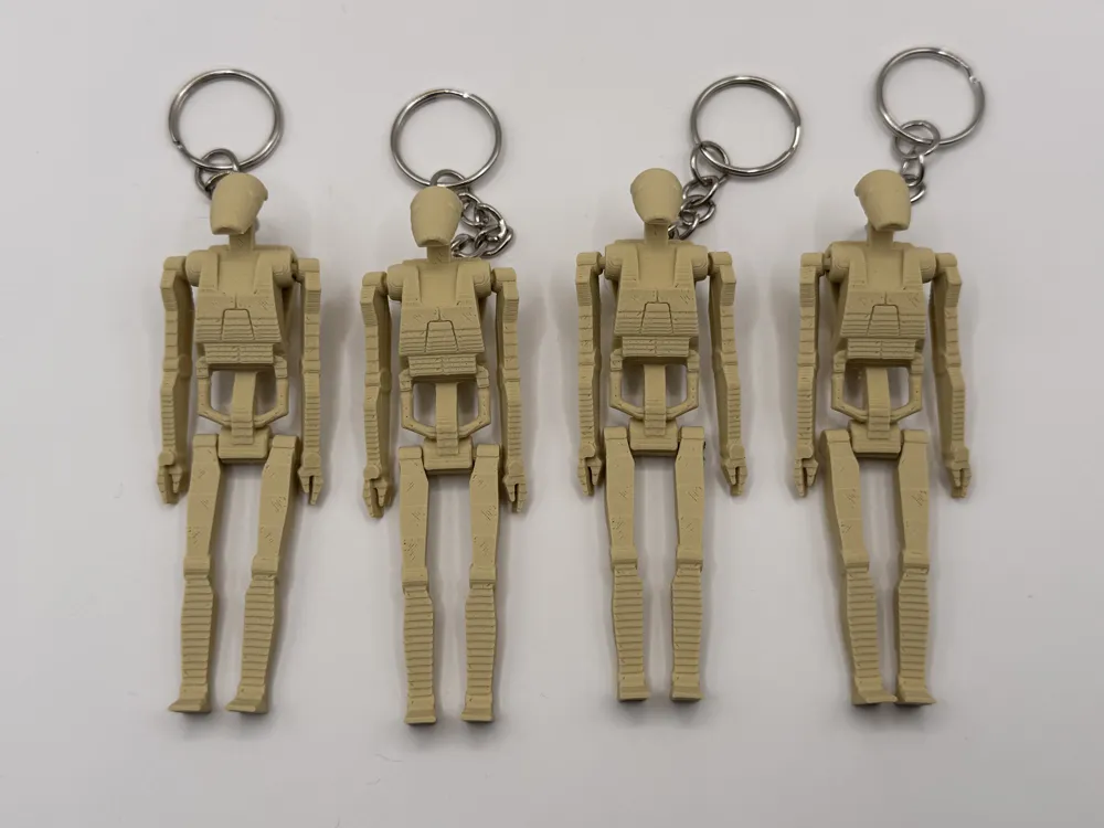 B1 Battle Droid (Articulated Keychain) by SIR_PRINTSALOT MakerWorld ...