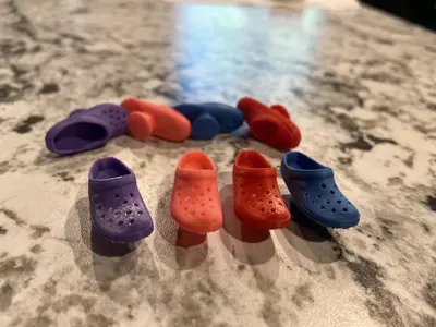 croc charm mini crocs (without strap) - Free 3D Print Model - MakerWorld