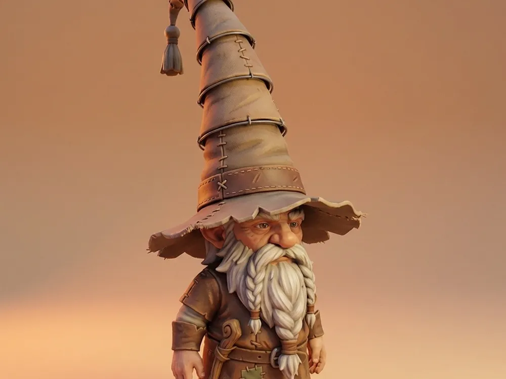 Gnome Chompsky - Modelo de impresión 3D gratuito - MakerWorld