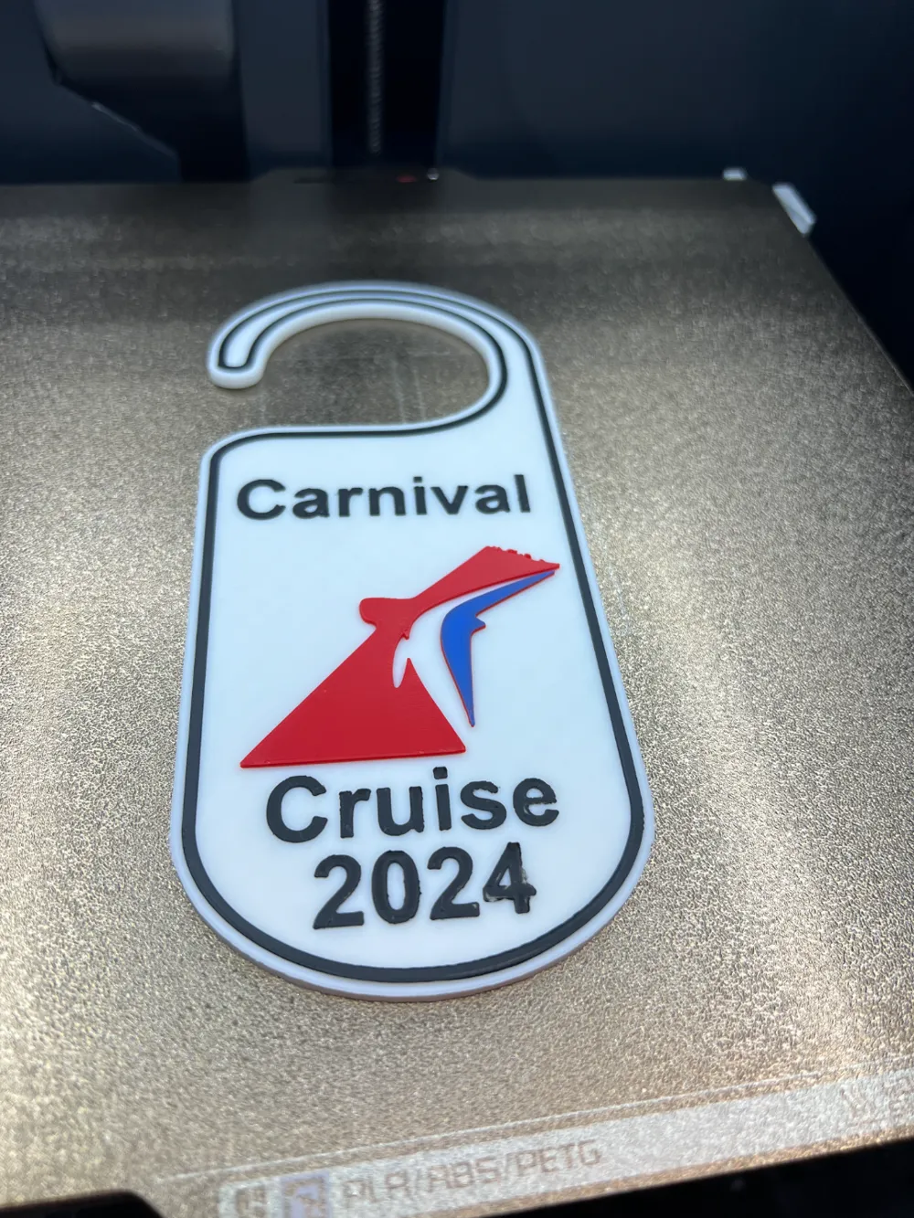 Carnival Cruise Door hanger by 3DPrinting4fun MakerWorld: Download Free ...