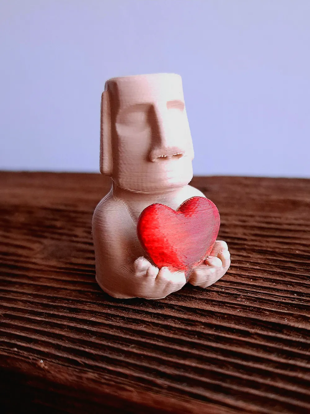 Valentins-Moai von Fat Moai - MakerWorld