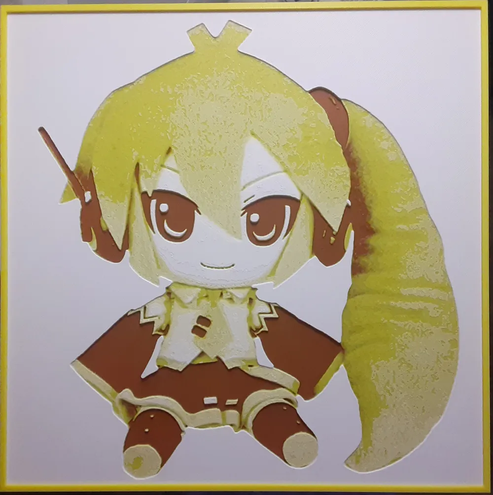 Akita Neru Hueforge Vocaloid Hatsune Miku by Elsie Night MakerWorld ...