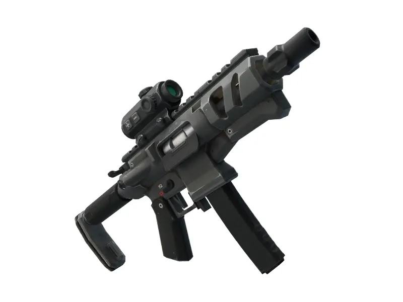 Fortnite Scoped Burst SMG Model Push-Fit No Glue - Free 3D Print Model ...