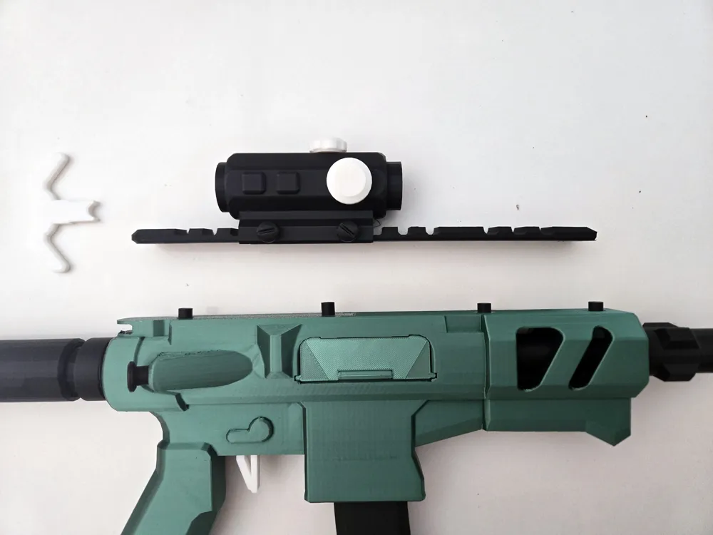 Fortnite Scoped Burst SMG Model Push-Fit No Glue - Free 3D Print Model ...