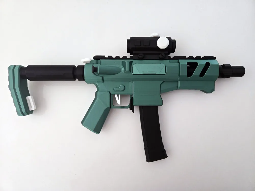 Fortnite Scoped Burst SMG Model Push-Fit No Glue - Free 3D Print Model ...